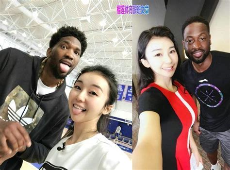 这位女主播深受nba黑人球员喜爱！她的容貌清新脱俗令人怦然心动