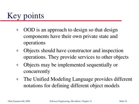 Object Oriented Design In Software Engineering Se12