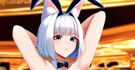 加賀アズールレーン バニーガール加賀 ナイフフィッシュリク不可のイラスト Pixiv