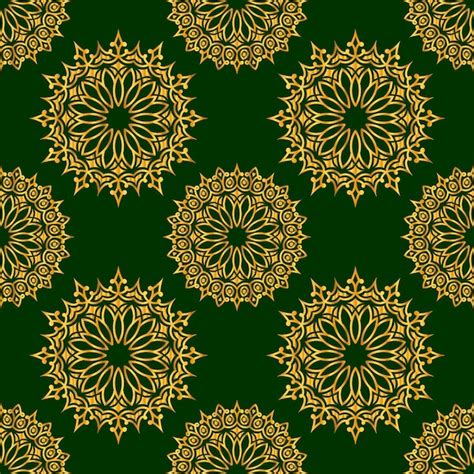 Premium Photo Mandala Seamless Pattern