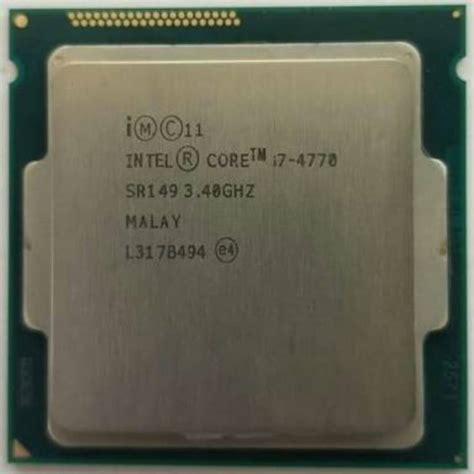 Intel I7 4770 Desktop 4th Gen Oem Processor 3 4 Ghz Lga 1150 Socket 4