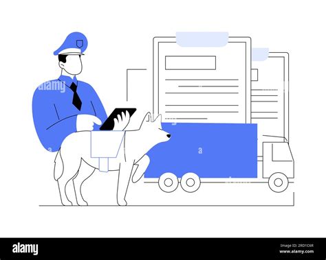 Commercial Vehicle Inspection Abstract Concept Vector Illustration Stock Vector Image And Art Alamy