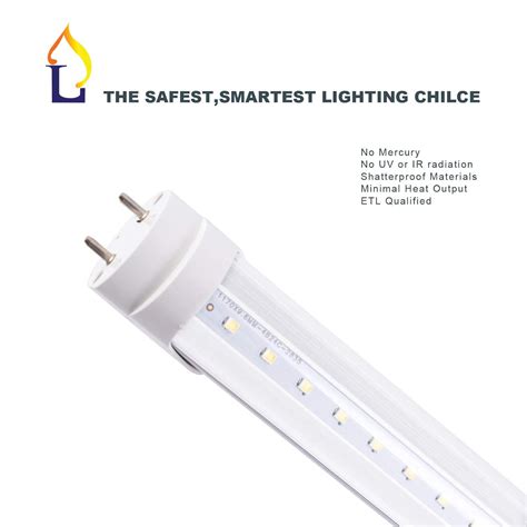 12 Pack Etl Listed T8 Led Tube Light 8ft 48w G13 Base 6500k White Daylight Work Without Ballast