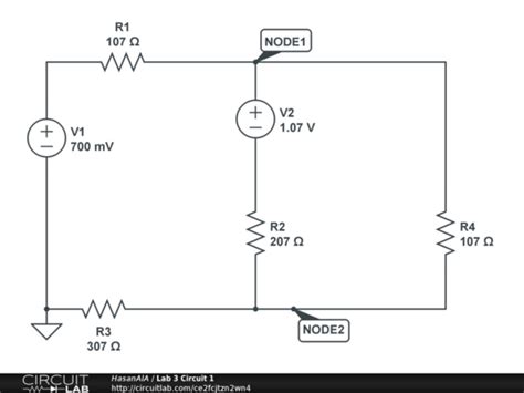 Lab Circuit CircuitLab