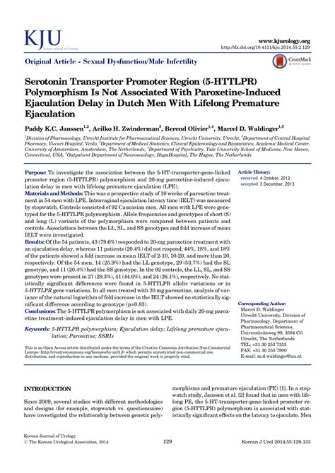 Pdf Serotonin Transporter Promoter Region 5 Httlpr Polymorphism Is
