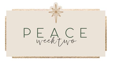 Advent 2 Peace
