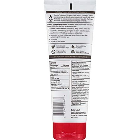 Eucerin Eczema Relief Cream Full Body Lotion For Eczema Prone Skin
