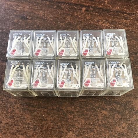 Yahoo オークション Omron My4n Ac100 110v 中古取外し品 10ヶセット