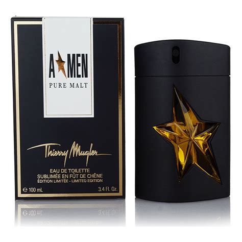 Mugler Amen Pure Malt Eau De Toilette For Men 100 Ml Uk