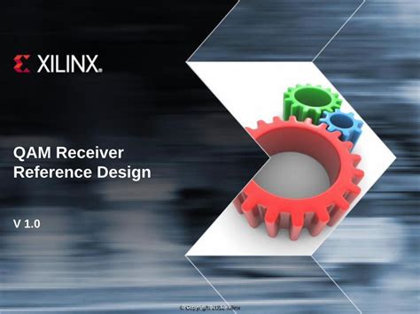 PDF QAM Receiver Reference Design Xilinx The Specifications For The Reference Design