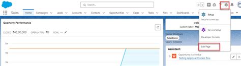 Create A Custom Home Page In Salesforce