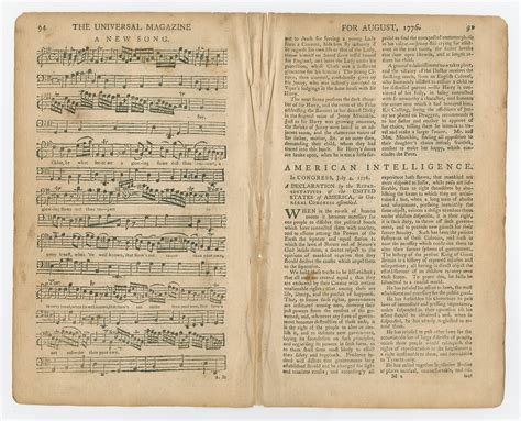 Declaration Of Independence One Of First English Printings Boldly Publishing Complete