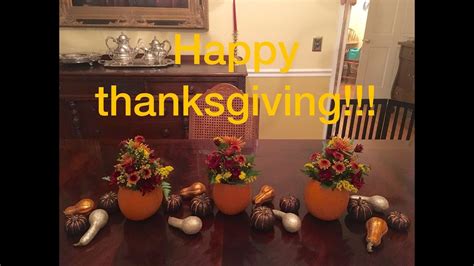 День благодарения в США Youtube