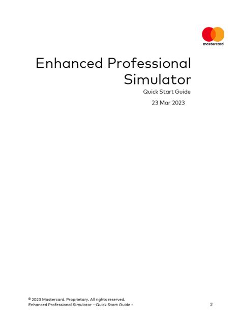 Enhanced Professional Simulator Quick Start Guide Pdf Emv Computing