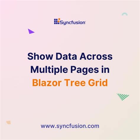 syncfusion effortlessly split and navigate large datasets with paging