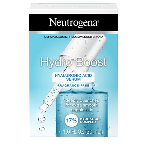 Neutrogena Hydro Boost Hyaluronic Acid Hydrating Face Serum 1 Fl Oz