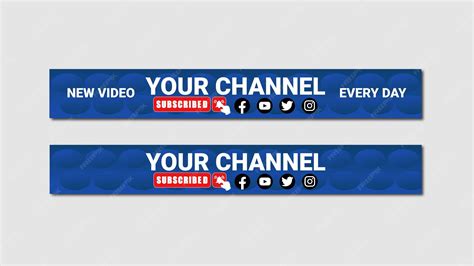 Premium Vector Youtube Cover Photo Design