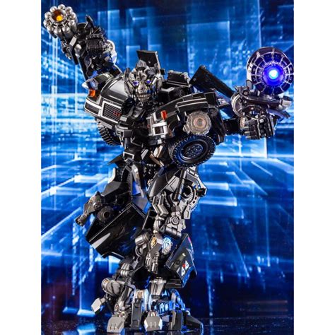 Mô Hình Transformer Black Mamba Ls09 Iron Leather Weapon Expert Alloy