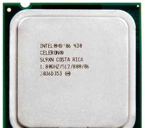 Процессор intel 430 celeron sl9xn costa rica 1.8gh Вся Россия ...