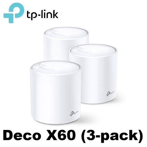 Tp Link Deco X Pack Ax Whole Home Mesh Wi Fi System