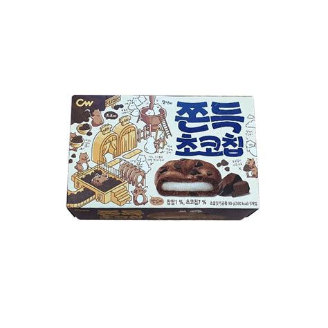 청우 쫀득초코칩 90g 9입 홈플러스 익스프레스