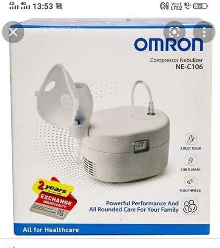 Portable Omron Compressor Nebulizer For Clinical Purpose Size Ne