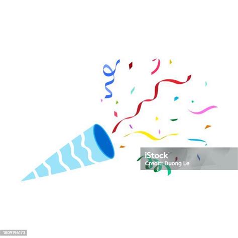 만화 스타일의 다채로운 색종이 평면 벡터 공휴일에 대한 스톡 벡터 아트 및 기타 이미지 공휴일 기념일 놀라움 Istock