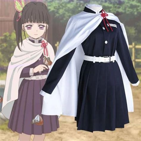 Jual Kimetsu No Yaibademon Slayer Cosplay Costume Tsuyuri Kanao