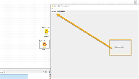Knime Python Output No Table Shown Knime Extensions Knime