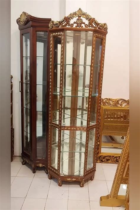 কর্নার শোকেস এর দাম জানুন Corner Showcase Code Zsc 48 Zahidfurniture Furniture Cabinet