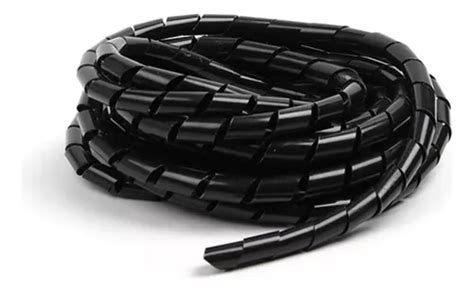 10m Cubre Cables 16mm Atrapa Organizador De Cable Espiral Cuotas Sin