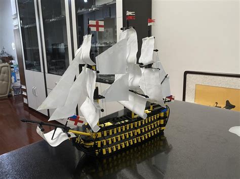 Lego Moc Hms Victory By Lailao Rebrickable Build With Lego