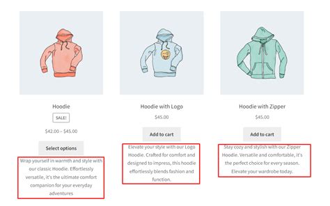 How To Show Product Description On The Shop Page In Woocommerce