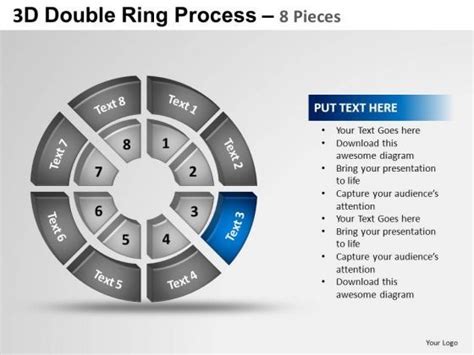 Powerpoint Templates Marketing Double Ring Ppt Slide Designs