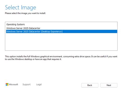 Install Windows Server 2025 Full Guide