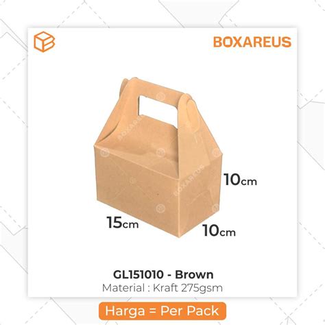 Jual Kotak Dus Kemasan Gable Box Packaging Souvenir Gift Box Kotak