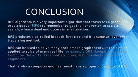 Breadth First Search Signed Ppt
