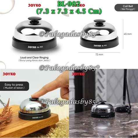 Jual 1 Biji Grosir Call Bell Joyko Bl 902 Silver Call Bell Bel