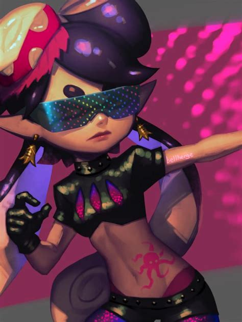 Evil Callie By Bellhenge On Deviantart Imagenes De Videojuegos Splatoon Leyenda De Los Volcanes
