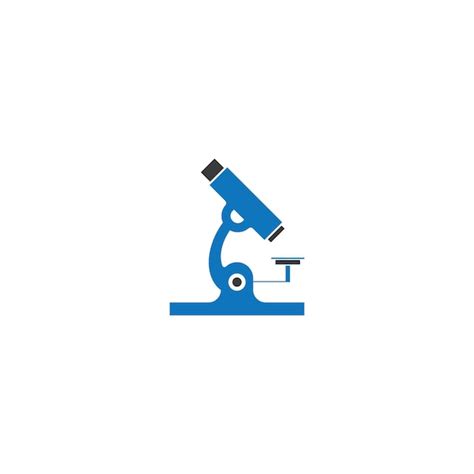 Icône De Microscope Vecteur Premium
