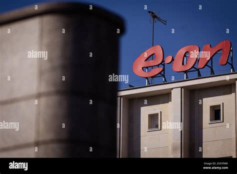Warsaw Poland April 26th 2024 Eon Logo At The Companys