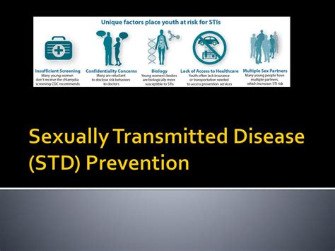 Ppt Sexually Transmitted Disease Std Prevention Powerpoint