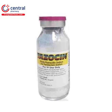 [chÍnh HÃng] Thuốc Tazocin 4 5g Trị Nhiễm Trùng đa Khuẩn