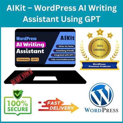 Aikit Wordpress Ai Writing Assistant Using Gpt 100 Original