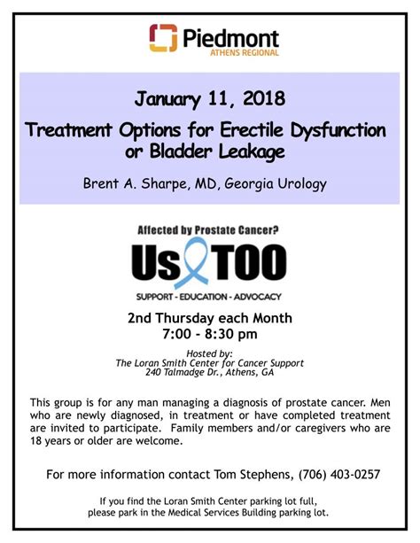 Georgia Urology Hosts Mens Health Seminars In January
