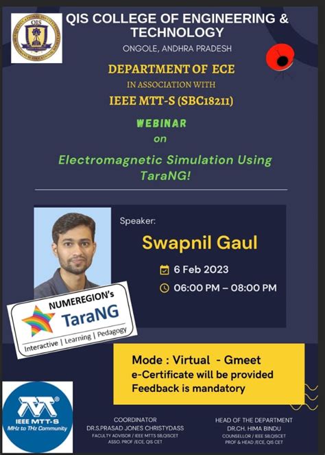 Electromagnetic Simulation Using Tarang Vtools Events Vtools Ieee