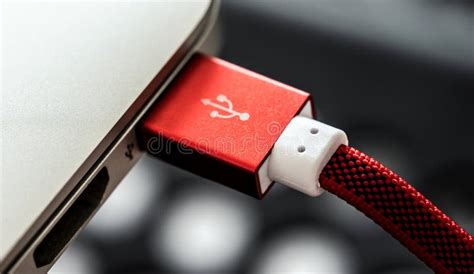 Usb Connector For Smartphone Stock Image Image Of Device Equipment