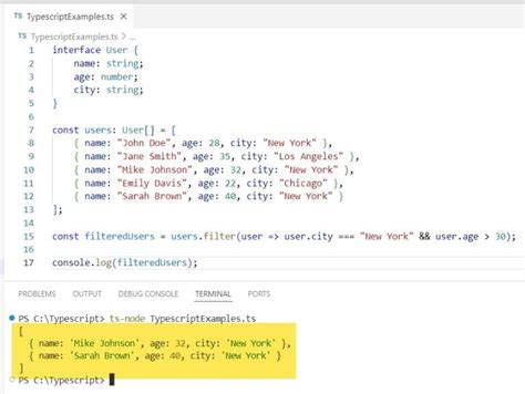 How To Filter An Array With Multiple Conditions In TypeScript