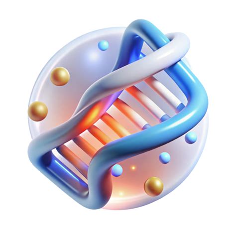 Elegant Contemporary Abstract Dna Data Storage Visualization Isolated