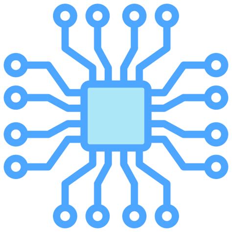 Neural Network Generic Color Lineal Color Icon